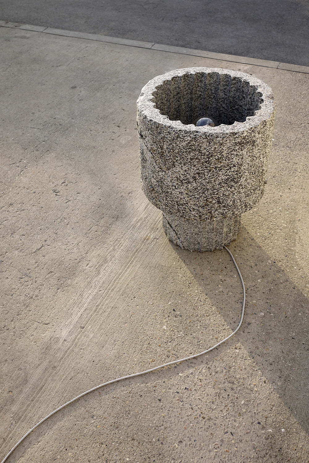 194 – Hard Core Granite Lamp